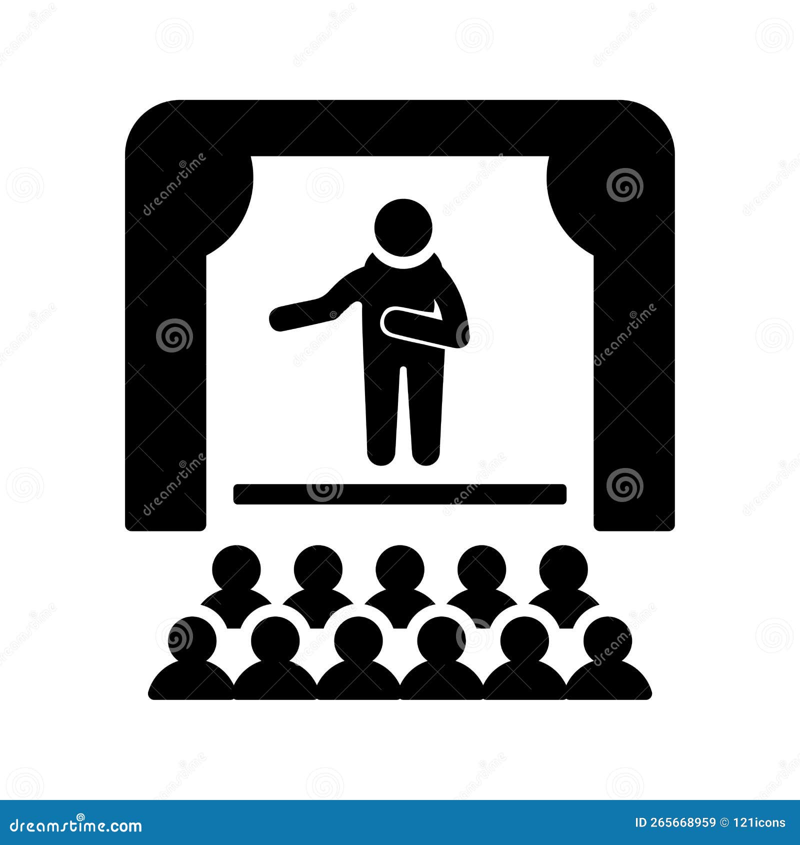 Cessation, Conclusion, End Outline Icon. Line Art Vector Royalty-Free ...