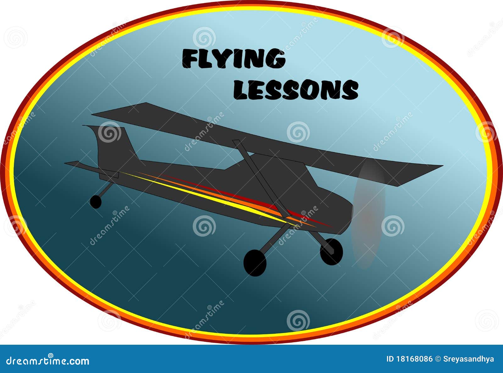 Set Of Cessna Plane Logo Cartoon Icon Design Template With Various ...