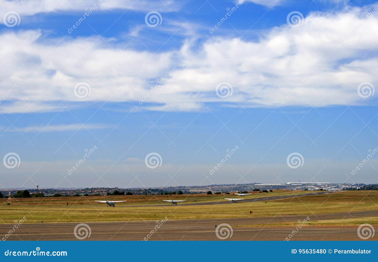 CESSNA CARAVAN LIFTING OFF in the DISTANCE Stock Photo - Image of ...