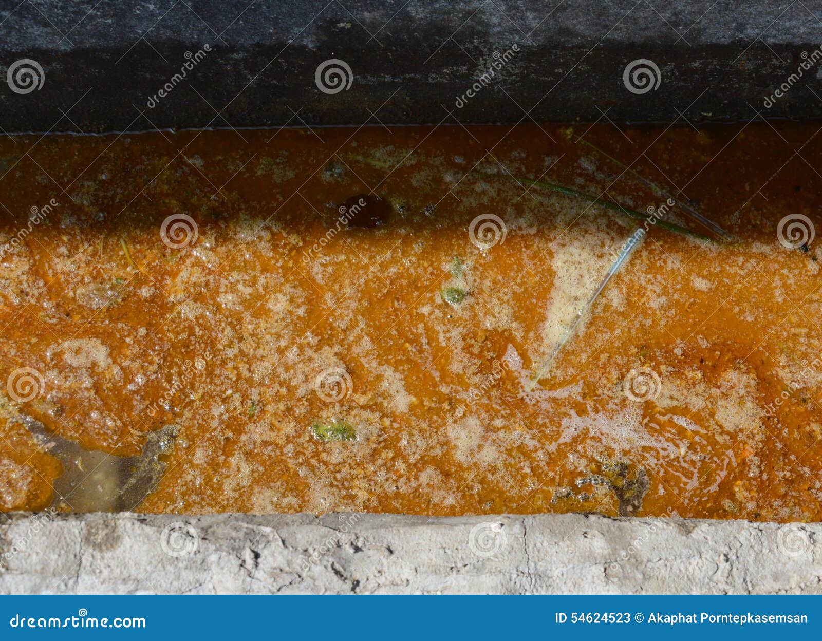 Cesspit on the house stock image. Image of environment - 54624523