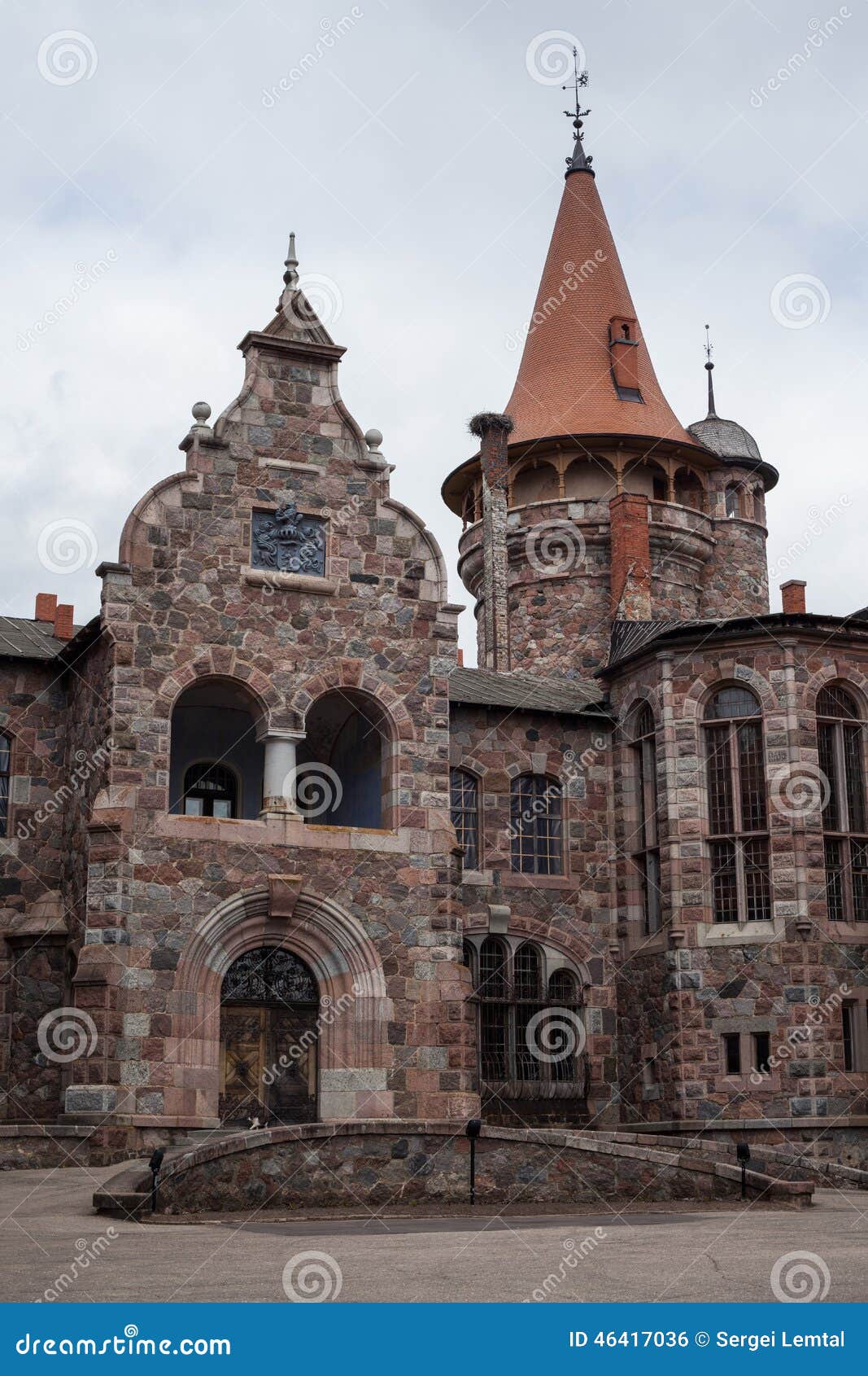 Cesvaine palace stock photo. Image of country, medieval - 46417036