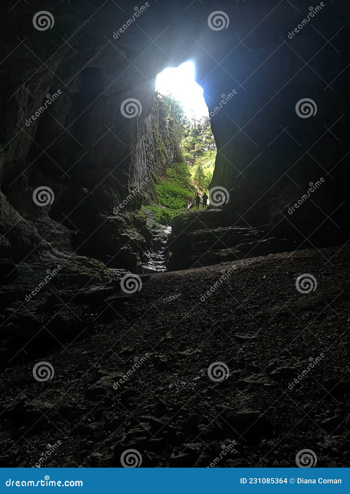 Cetatile Radesei Cave stock photo. Image of tourism - 231085364