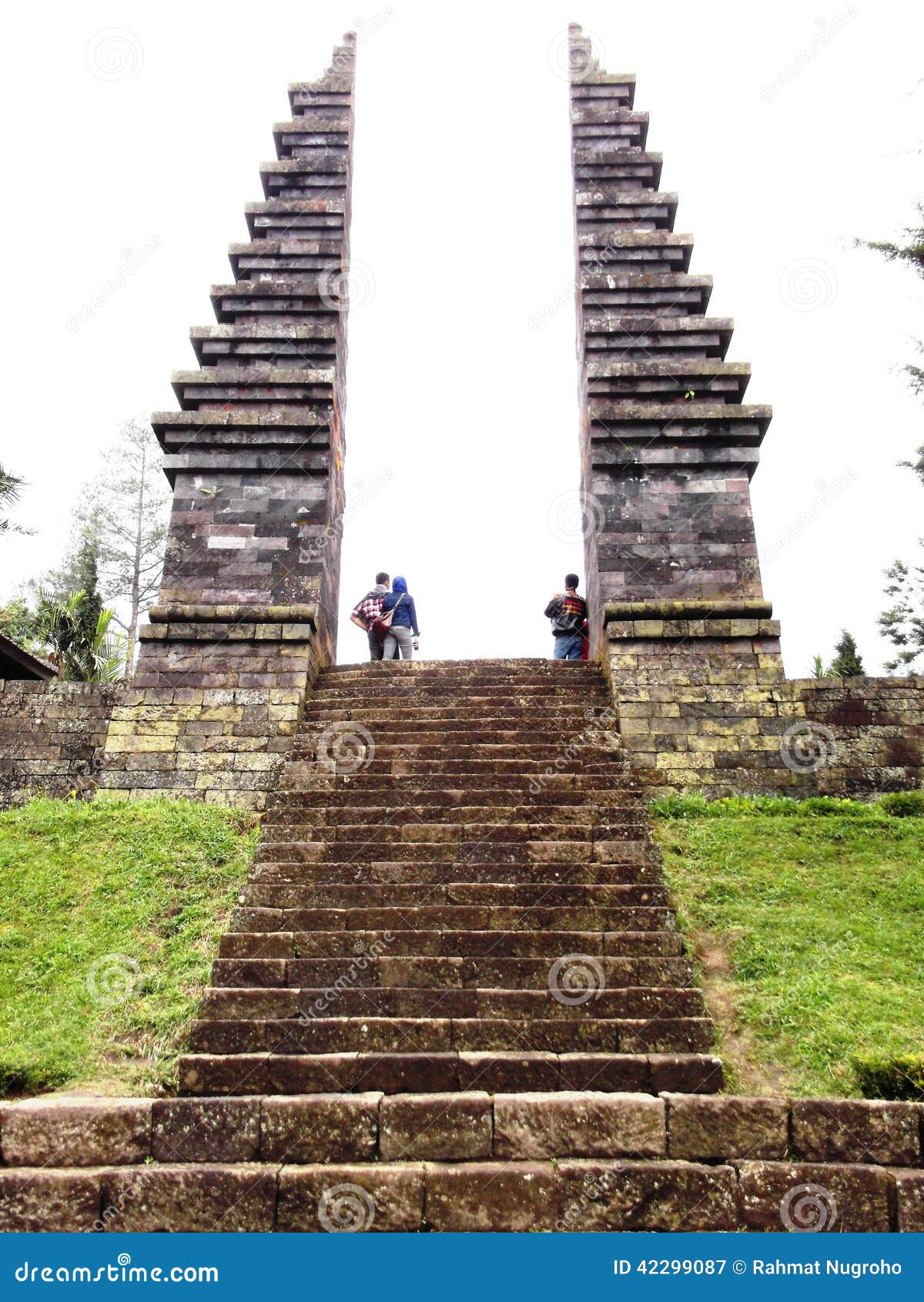 Cetho Temple/Candi Cetho, Located In Karanganyar, Java, Indonesia ...