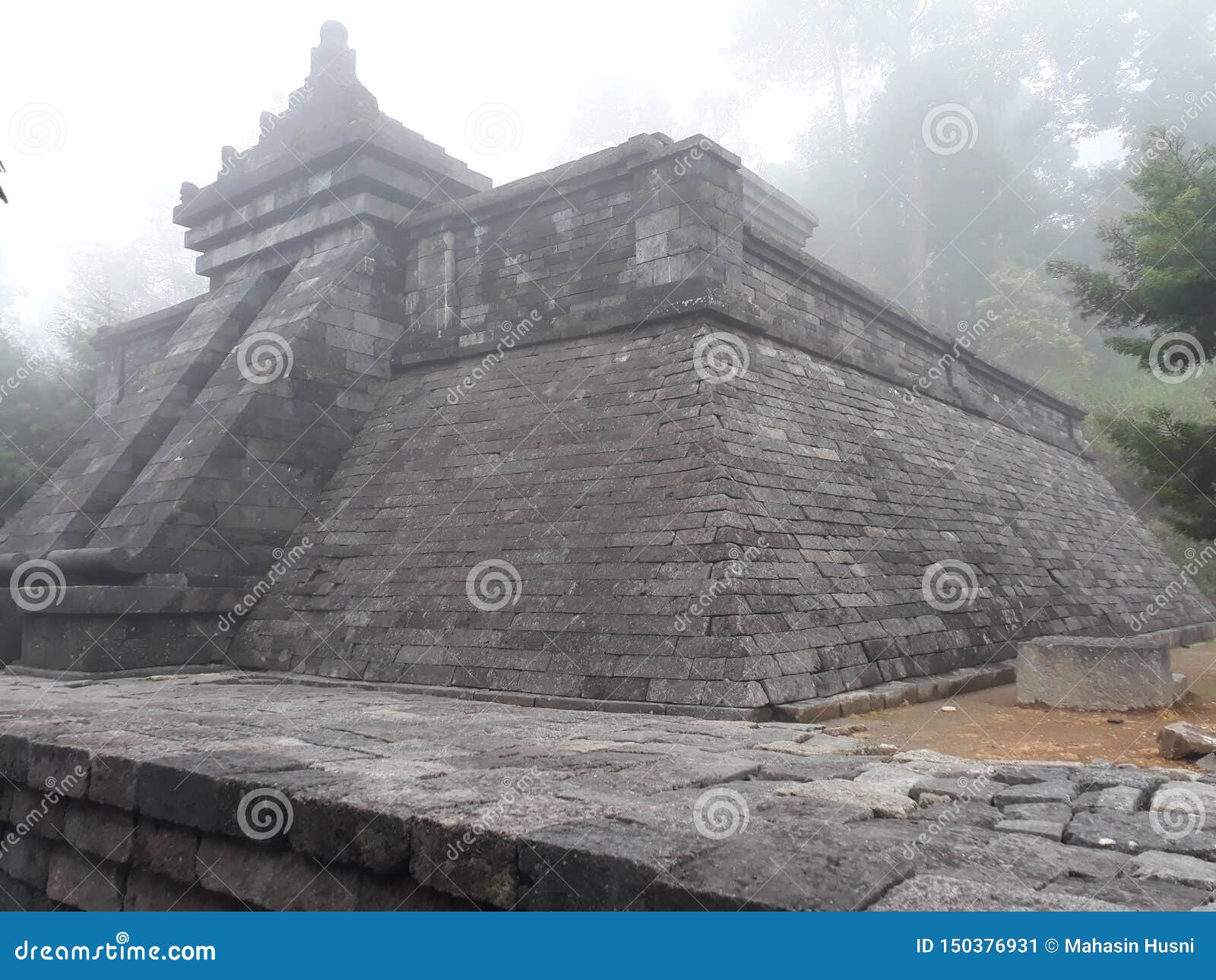 Cetho Temple Karanganyar Central Java Indonesia | Candi Cetho Stock ...