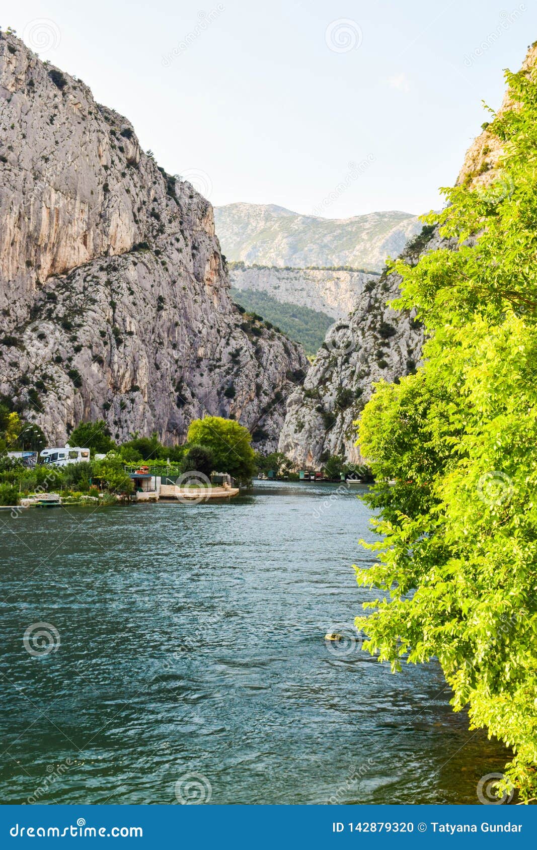 The Cetina River stock photo. Image of rocks, mountain - 142879320