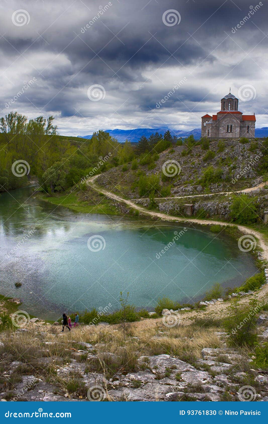 Cetina river spring editorial image. Image of travel - 93761830