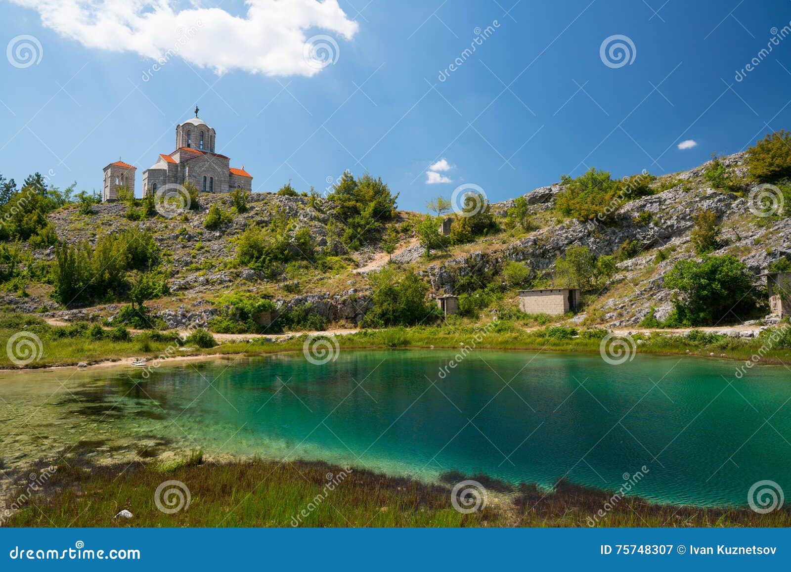 Cetina Water Source Spring in Croatia Stock Image - Image of europe ...