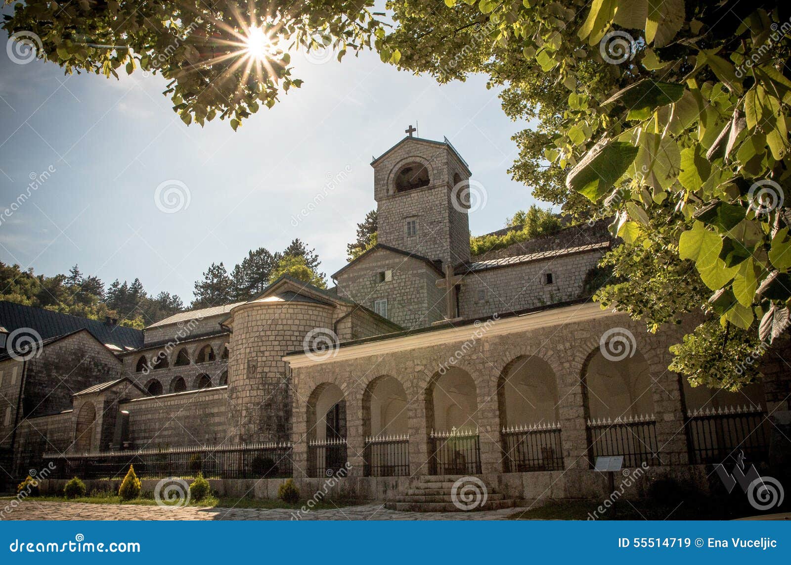 Cetinje Monastery stock image. Image of christianity - 55514719