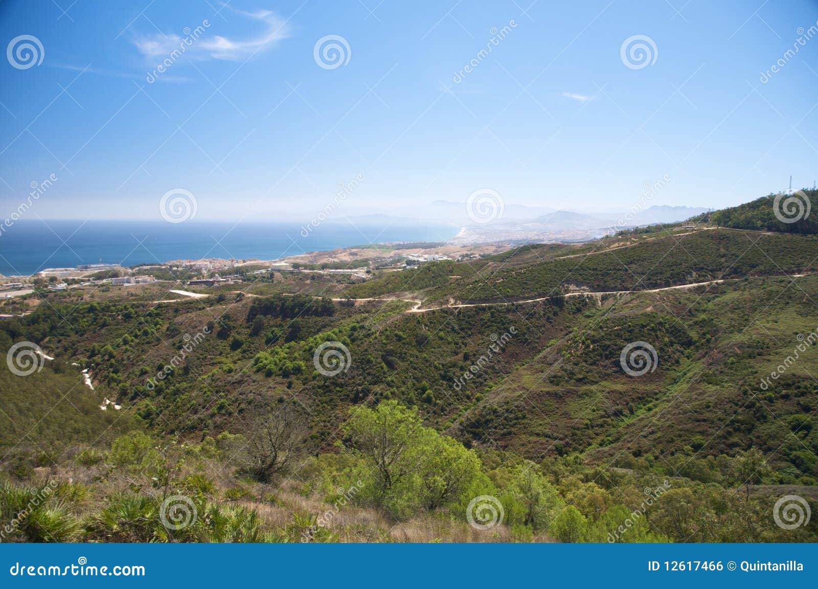 Ceuta and morocco stock photo. Image of aerial, spain - 12617466