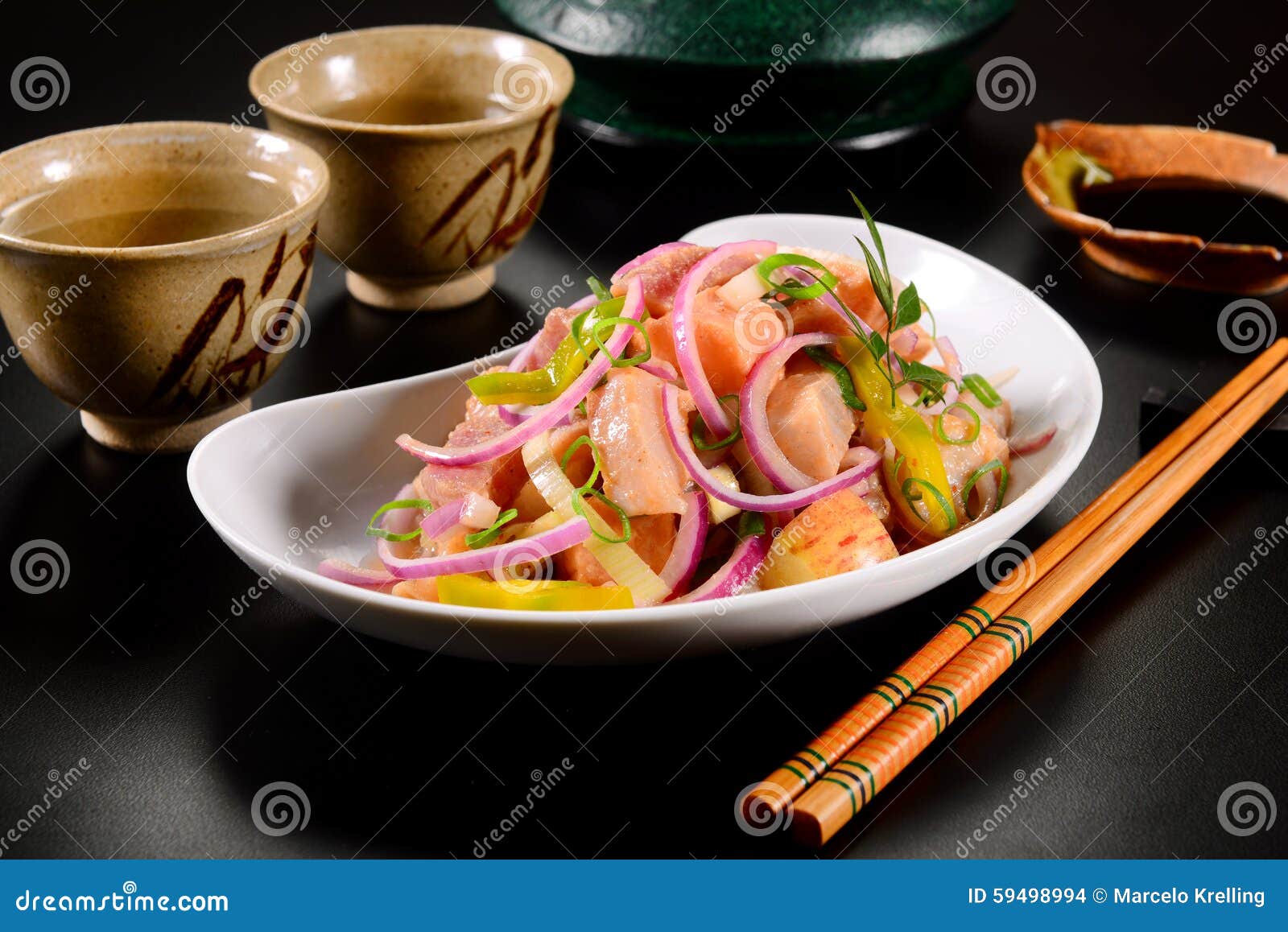 Ceviche stock photo. Image of apple, japan, japanese - 59498994