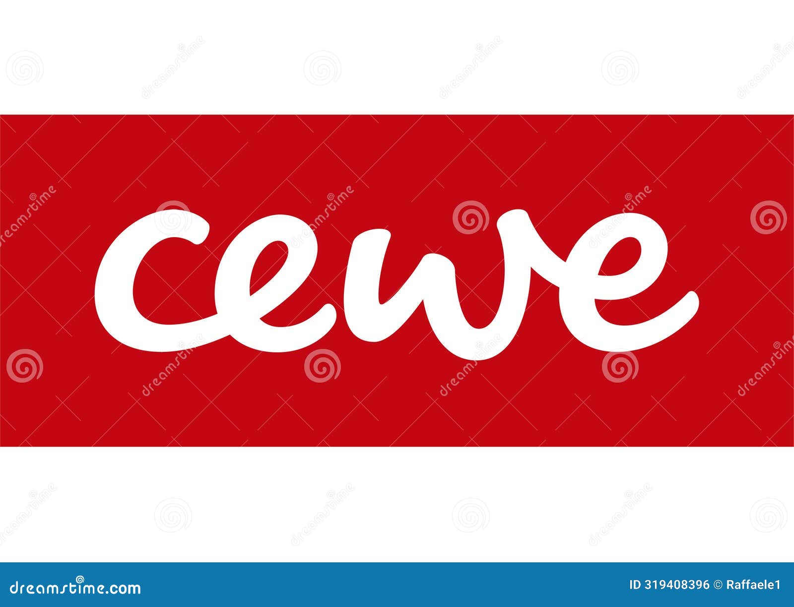 Cewe Logo stock illustration. Illustration of screen - 319408396
