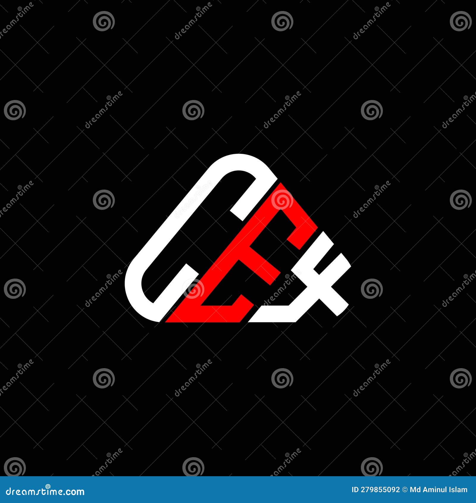 CEX Letter Logo Creative Design with Vector Graphic, CEX Simple and ...