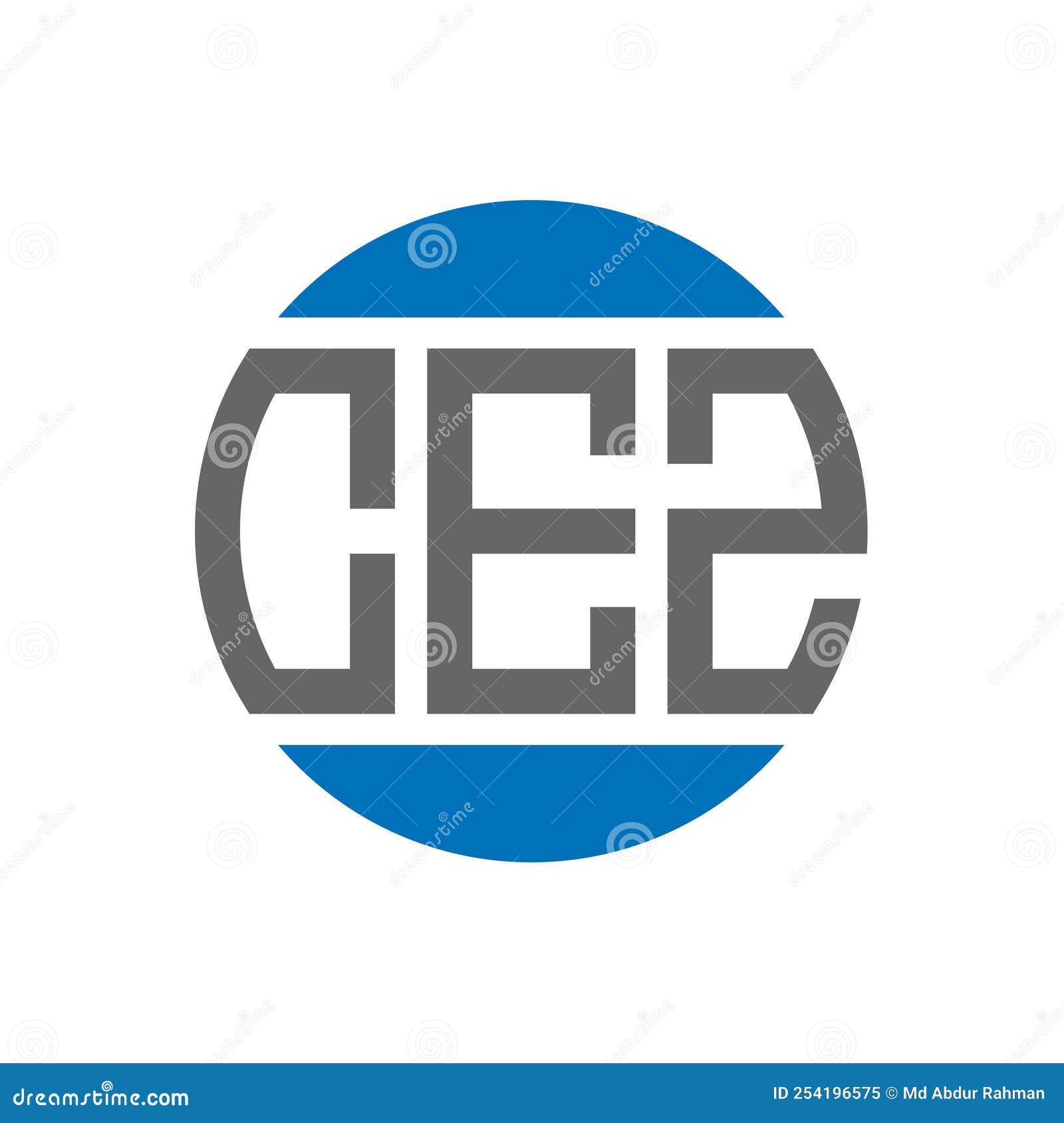 CEZ Letter Logo Design on White Background. CEZ Creative Initials ...
