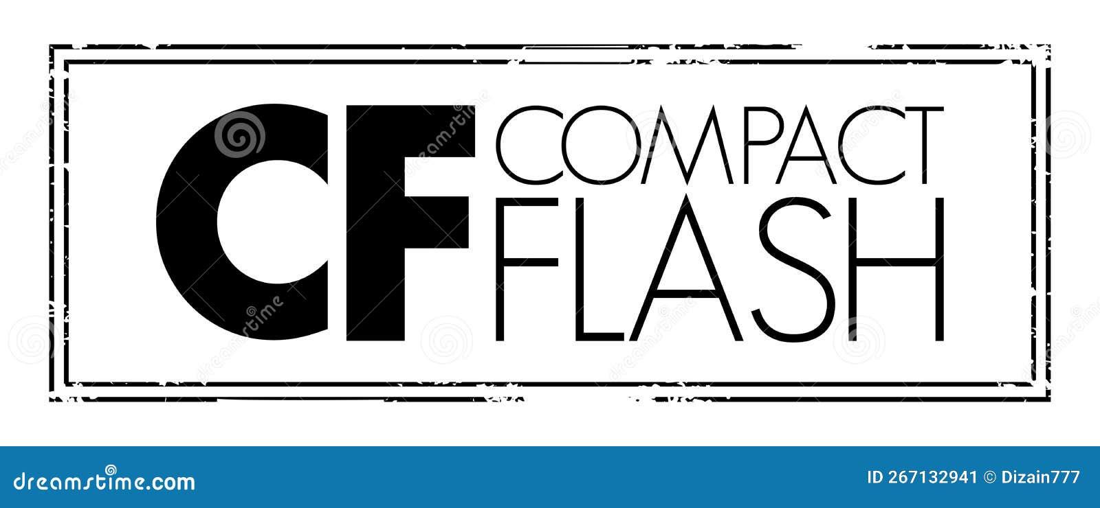 CF - Compact Flash is a Flash Memory Mass Storage Device Used Mainly in ...