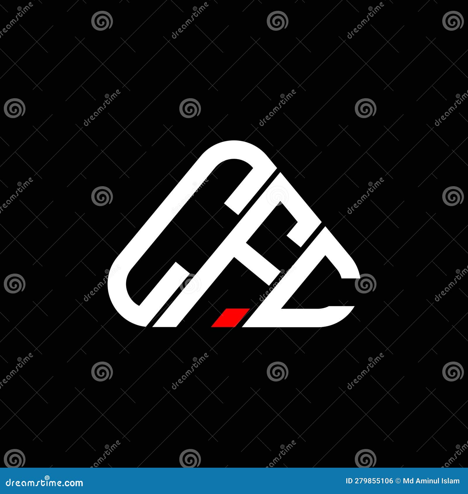 CFC Letter Logo Creative Design with Vector Graphic, CFC Simple and ...