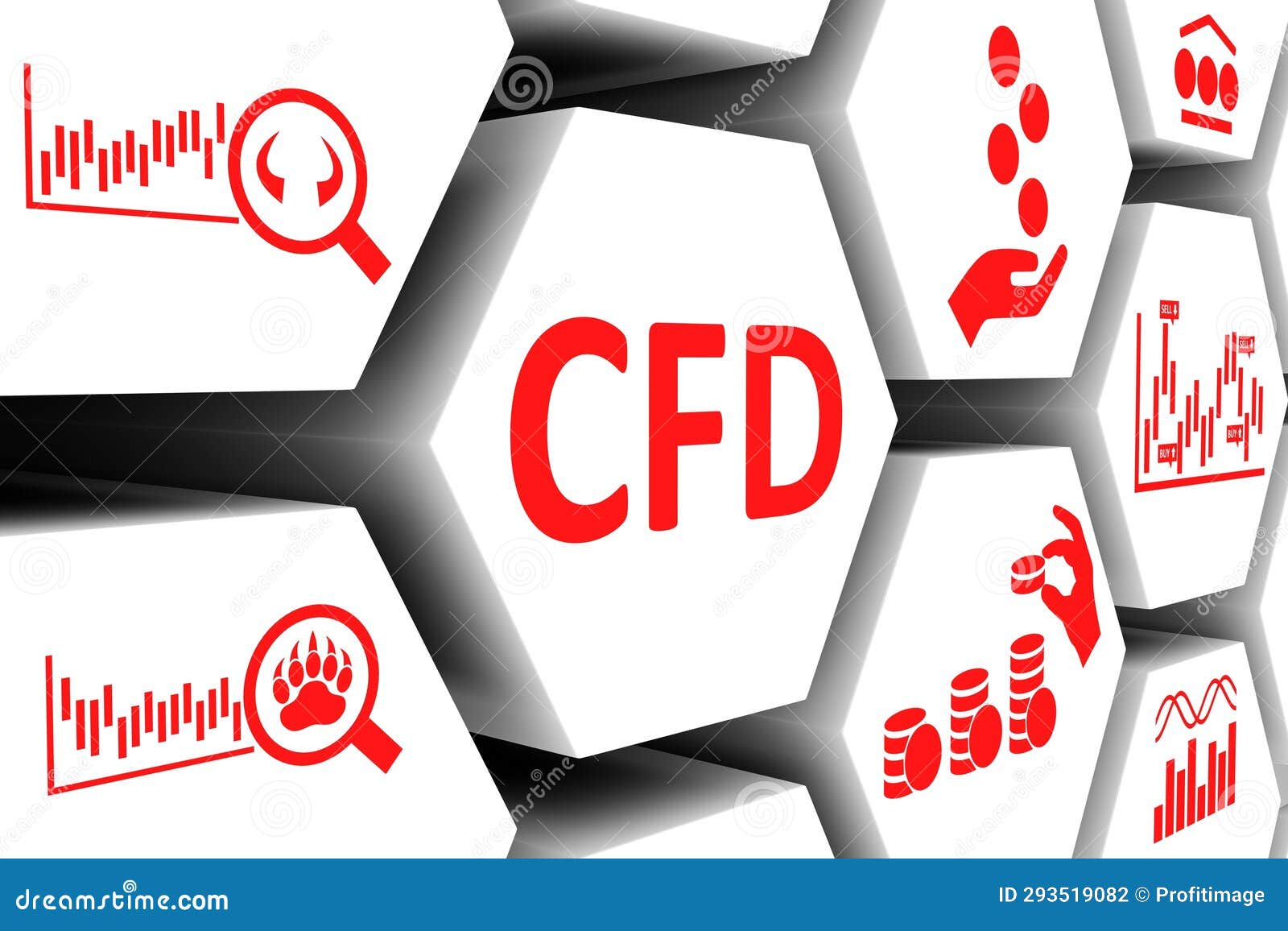 CFD Concept Cell Background 3d Stock Illustration - Illustration of ...
