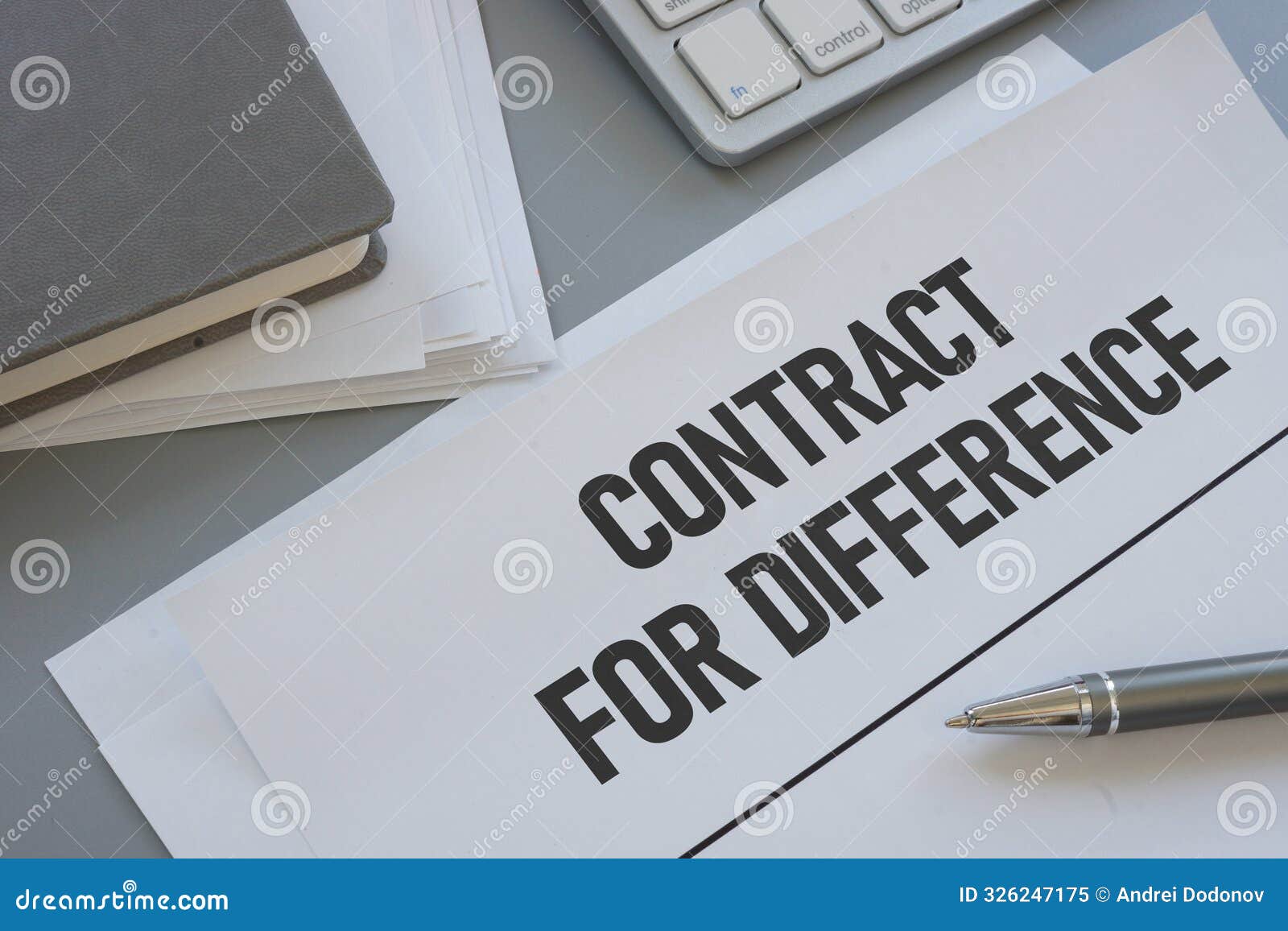 CFD Contracts for Difference is Shown Using the Text Stock Image ... CFD Contracts for Difference is Shown Using the Text Stock Image ...