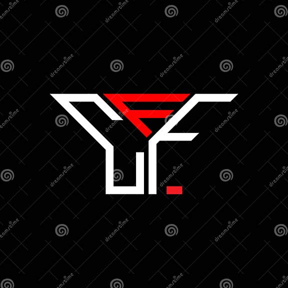 CFF Letter Logo Creative Design with Vector Graphic, CFF Stock Vector ...