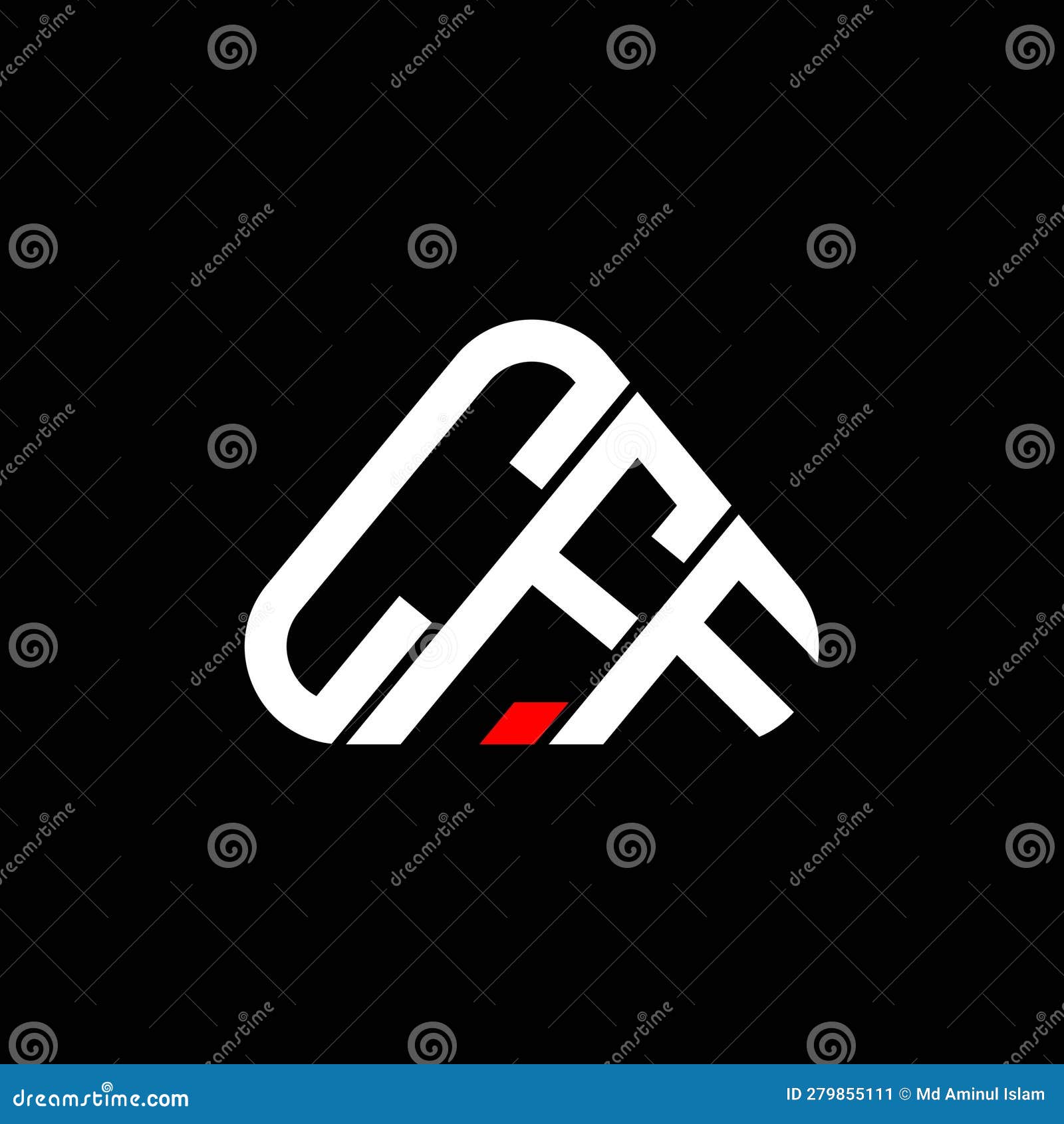 CFF Letter Logo Creative Design with Vector Graphic, CFF Simple and ...