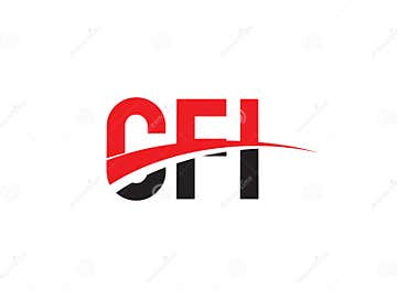 CFI Letter Initial Logo Design Vector Illustration Stock Vector ...