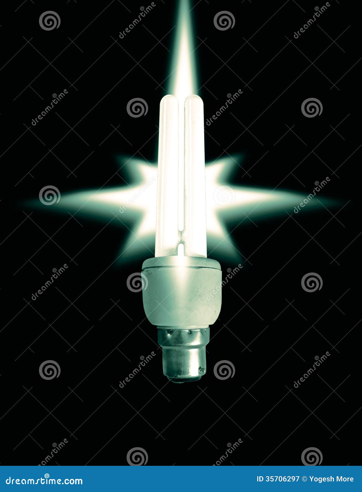 CFL Light stock image. Image of alternative, environment - 35706297