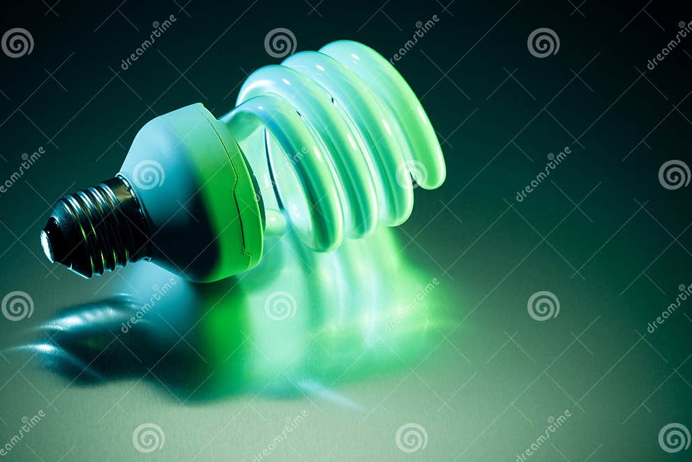 CFL light bulb stock photo. Image of glows, bulb, fluorescent - 16035748