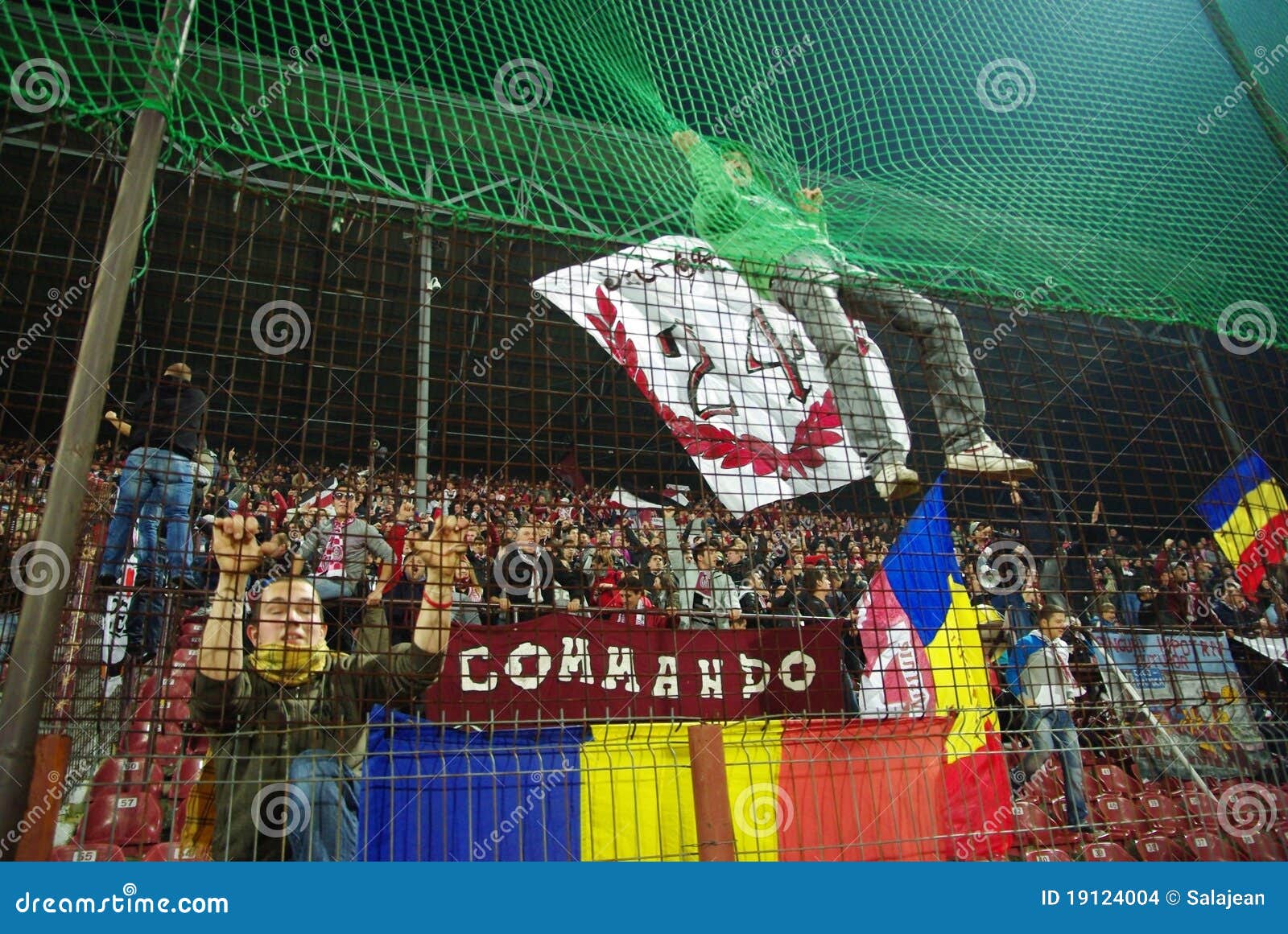 CFR Cluj Team Supporters in Action Editorial Stock Image - Image of ...