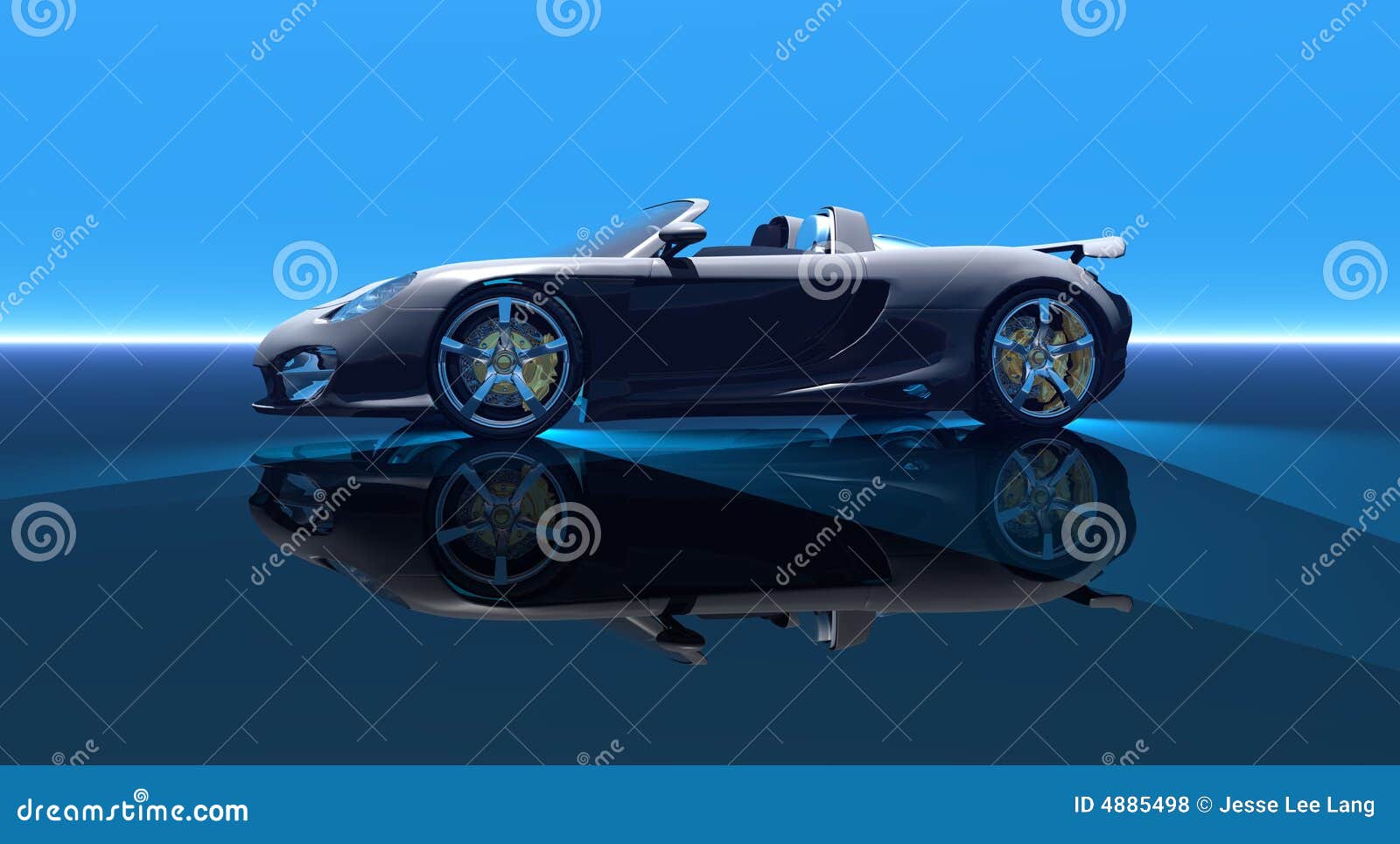 Cg car stock illustration. Illustration of mobile, digital - 4885498