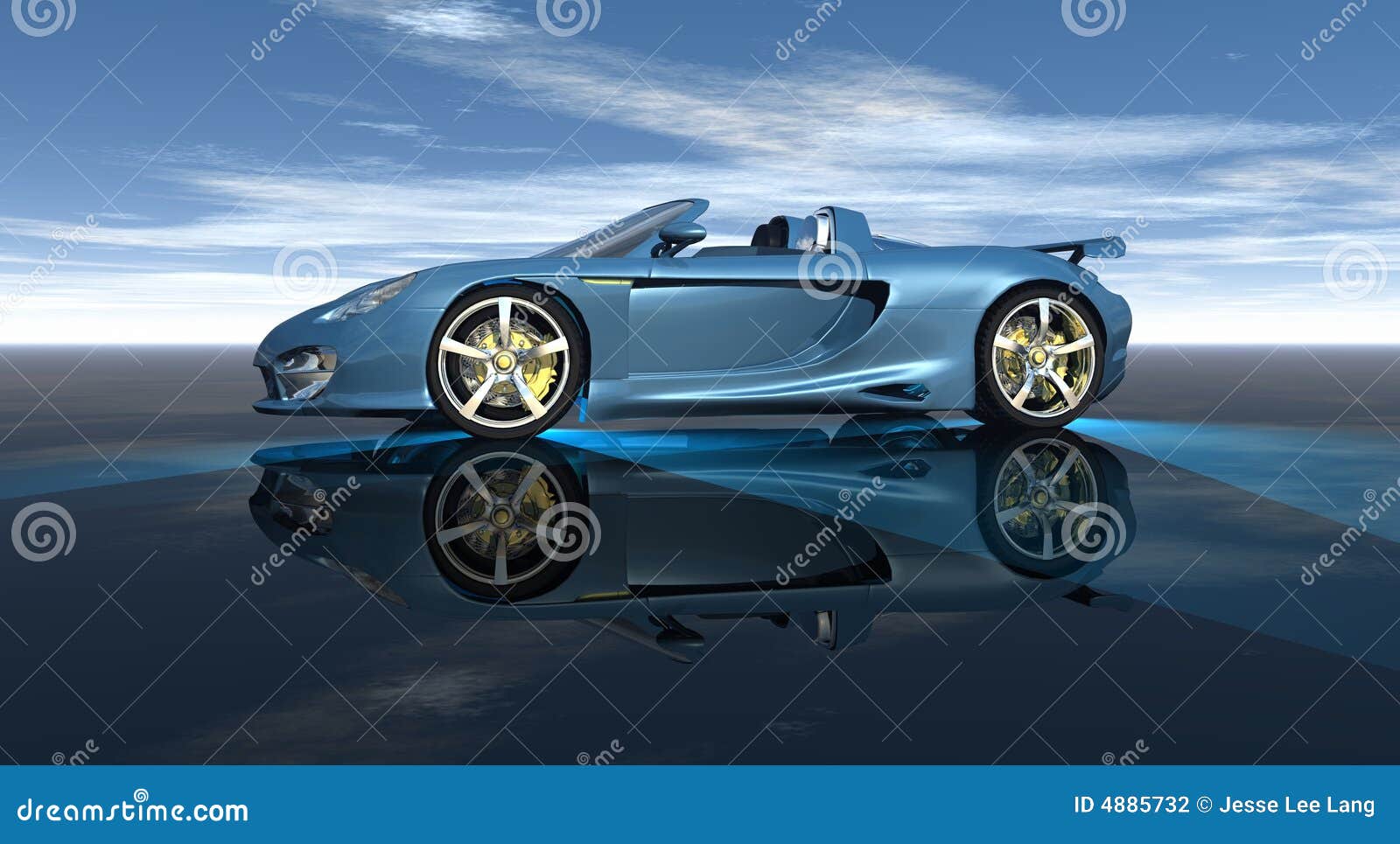 Cg car stock illustration. Illustration of leafsomen, mobile - 4885732