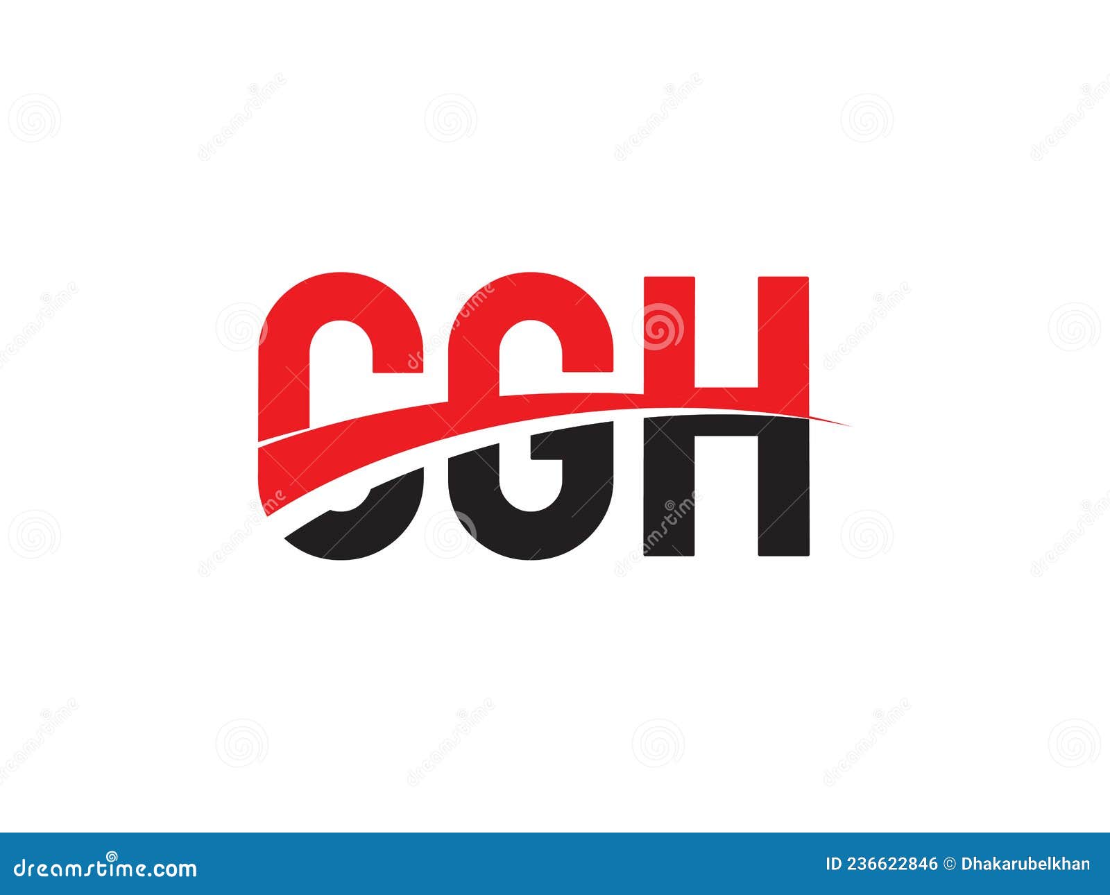 CGH Letter Initial Logo Design Vector Illustration Stock Vector ...