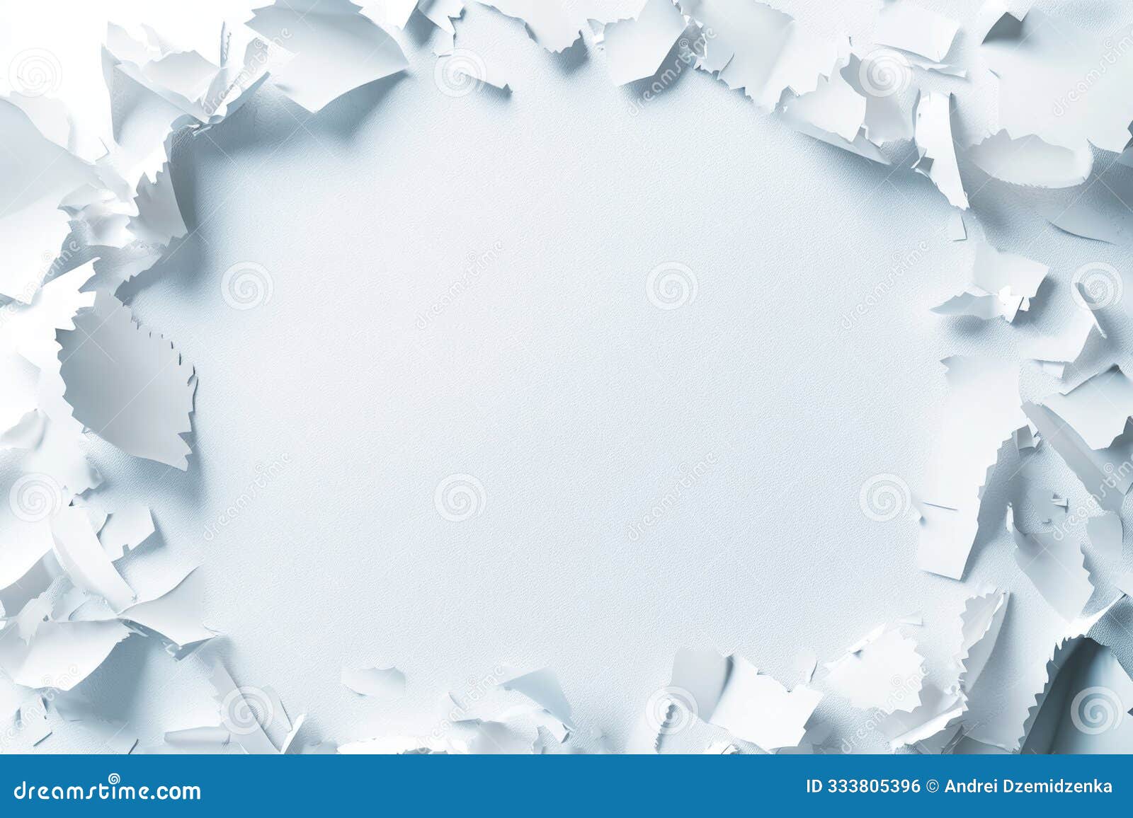 A CGI Composition with a String Backdrop, a Virtual Paper Frame for the ...