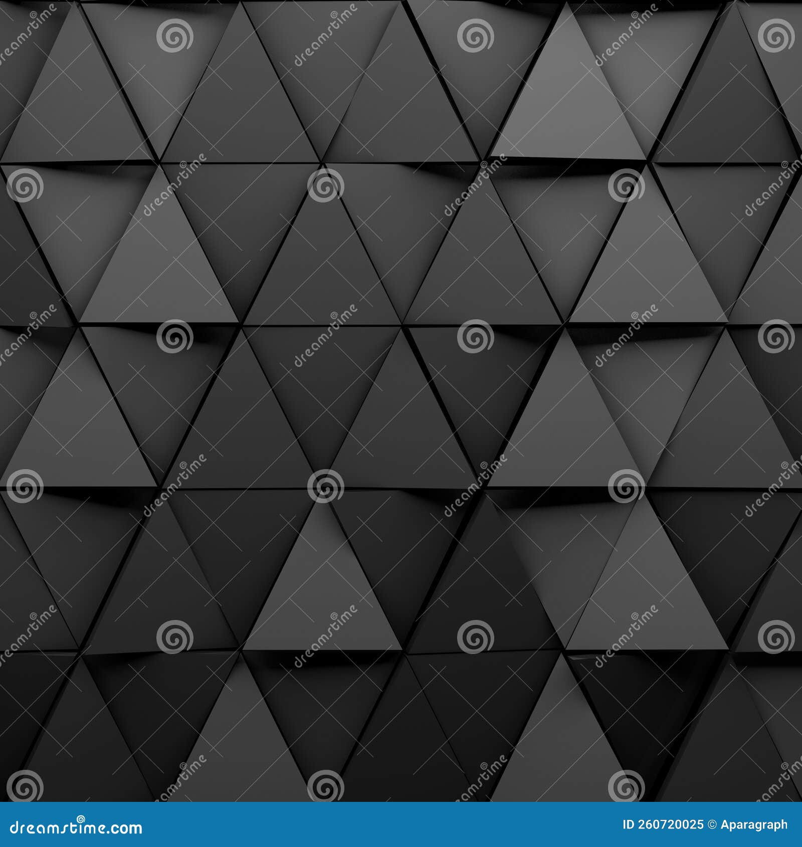 CGI 3d Rendering Triangular Abstract Wallpaper Background Stock ...