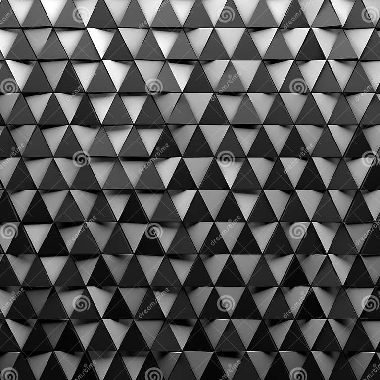 CGI 3d Rendering Triangular Abstract Wallpaper Background Stock ...