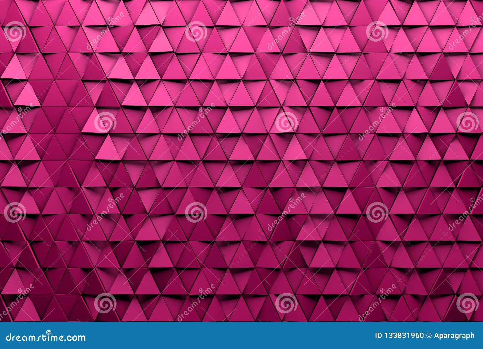 CGI 3d Triangular Wallpaper Background Stock Illustration ...