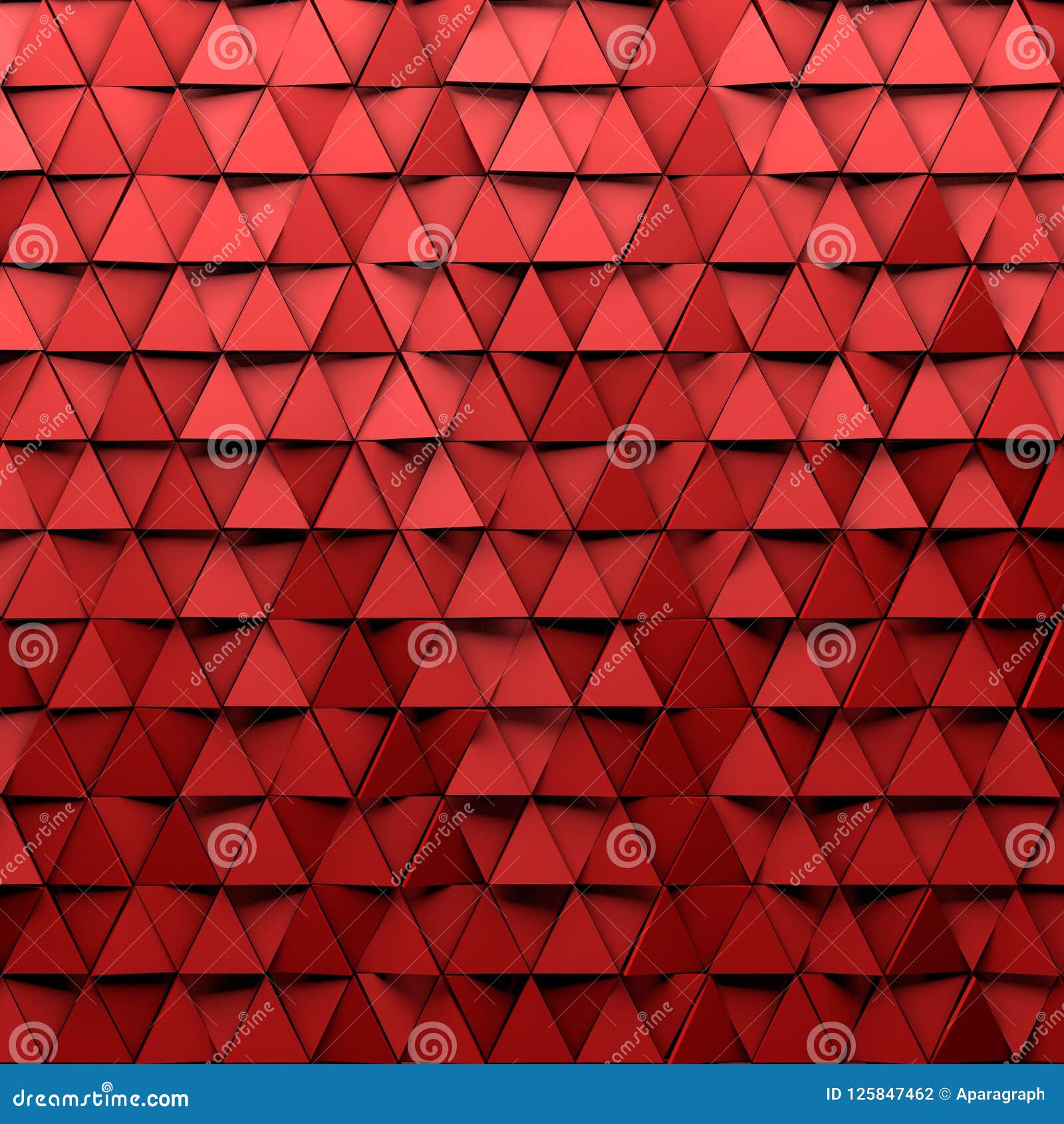 CGI 3d Triangular Wallpaper Background Stock Illustration ...