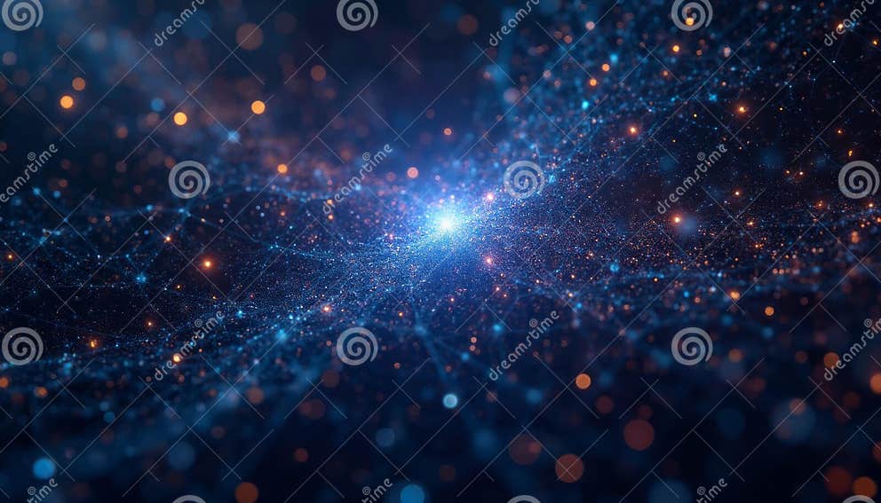 Digital Cosmos with Particle Patterns and Geometric Structures Flowing ...