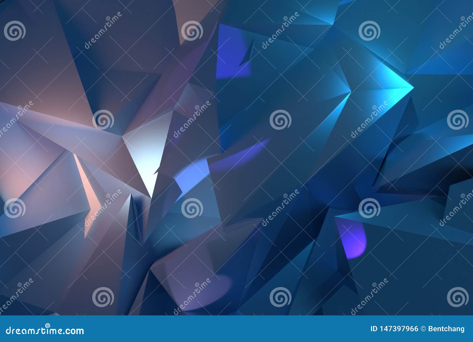 CGI, Random Geometric, Backdrop for Design Texture, Background. 3D ...