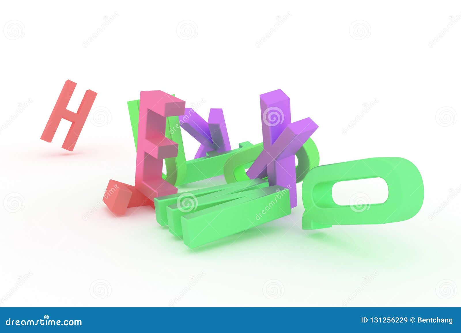 Decorative, Illustrations CGI Typography, Alphabetic Character ...