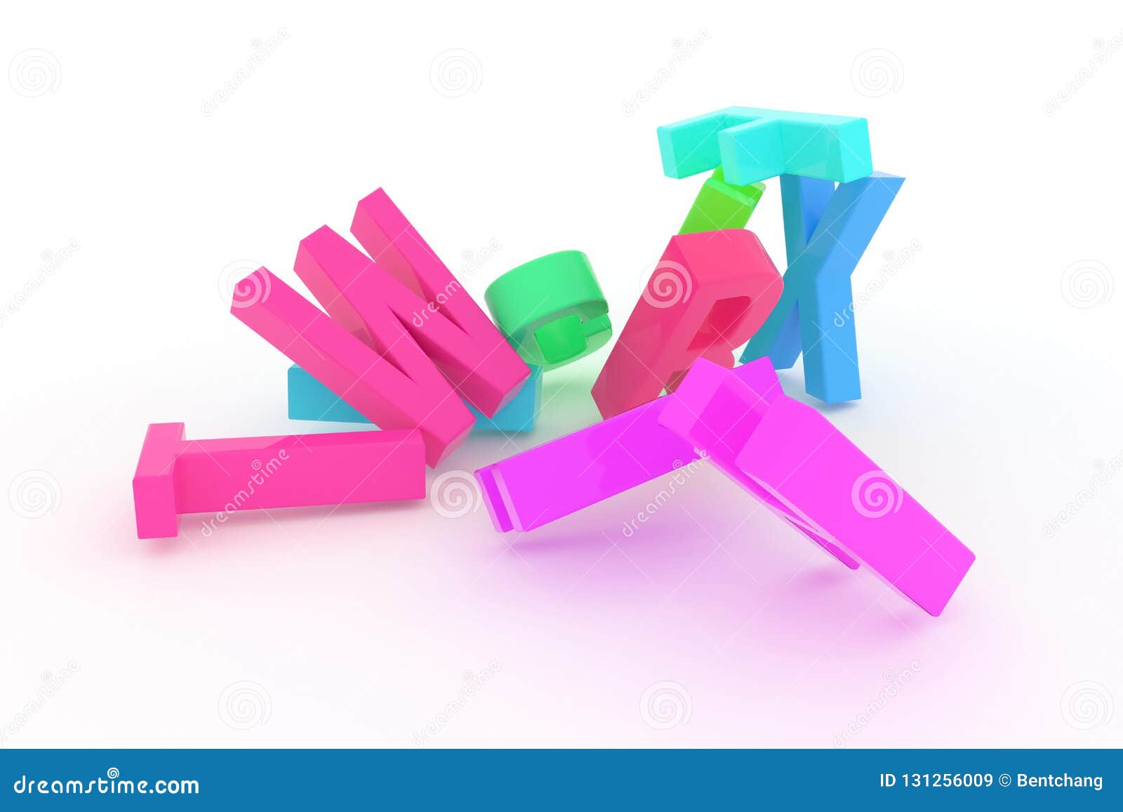 Decorative, Illustrations CGI Typography, Alphabetic Character ...