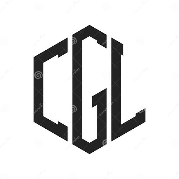 CGL Logo Design. Initial Letter CGL Monogram Logo Using Hexagon Shape ...