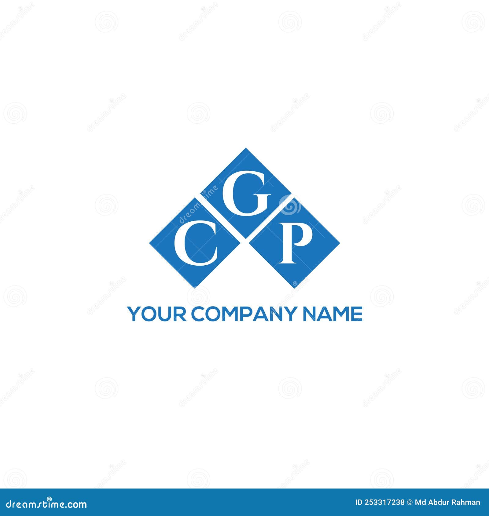 CGP Letter Logo Design on WHITE Background. CGP Creative Initials ...