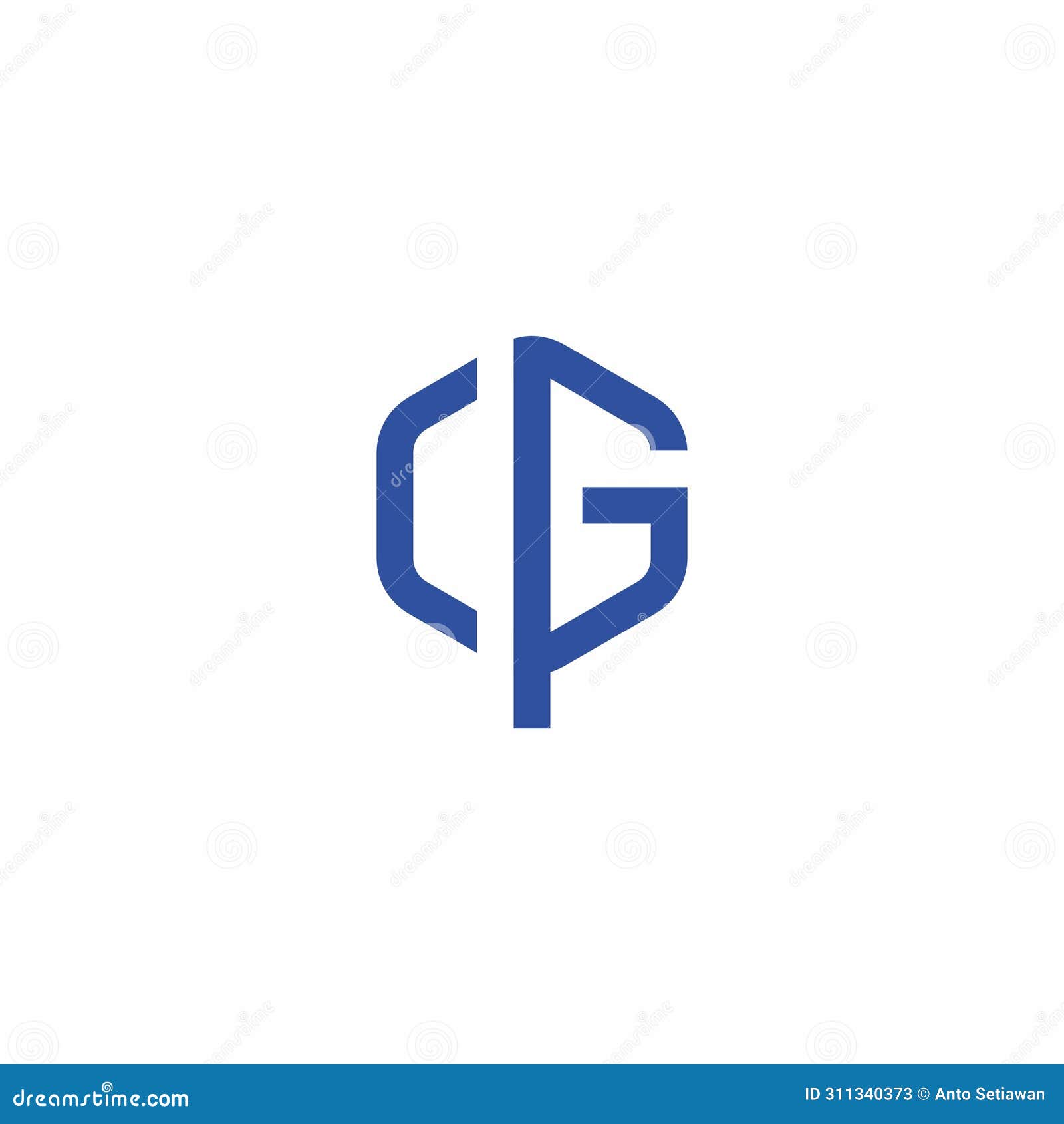 CGP Logo. Letter CG Icon stock vector. Illustration of symbol - 311340373