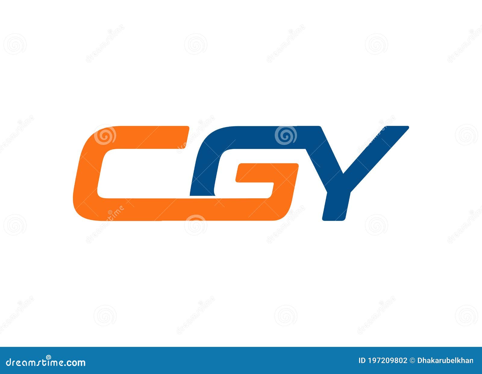 CGY Letter Logo Design Vector Stock Vector - Illustration of graphic ...