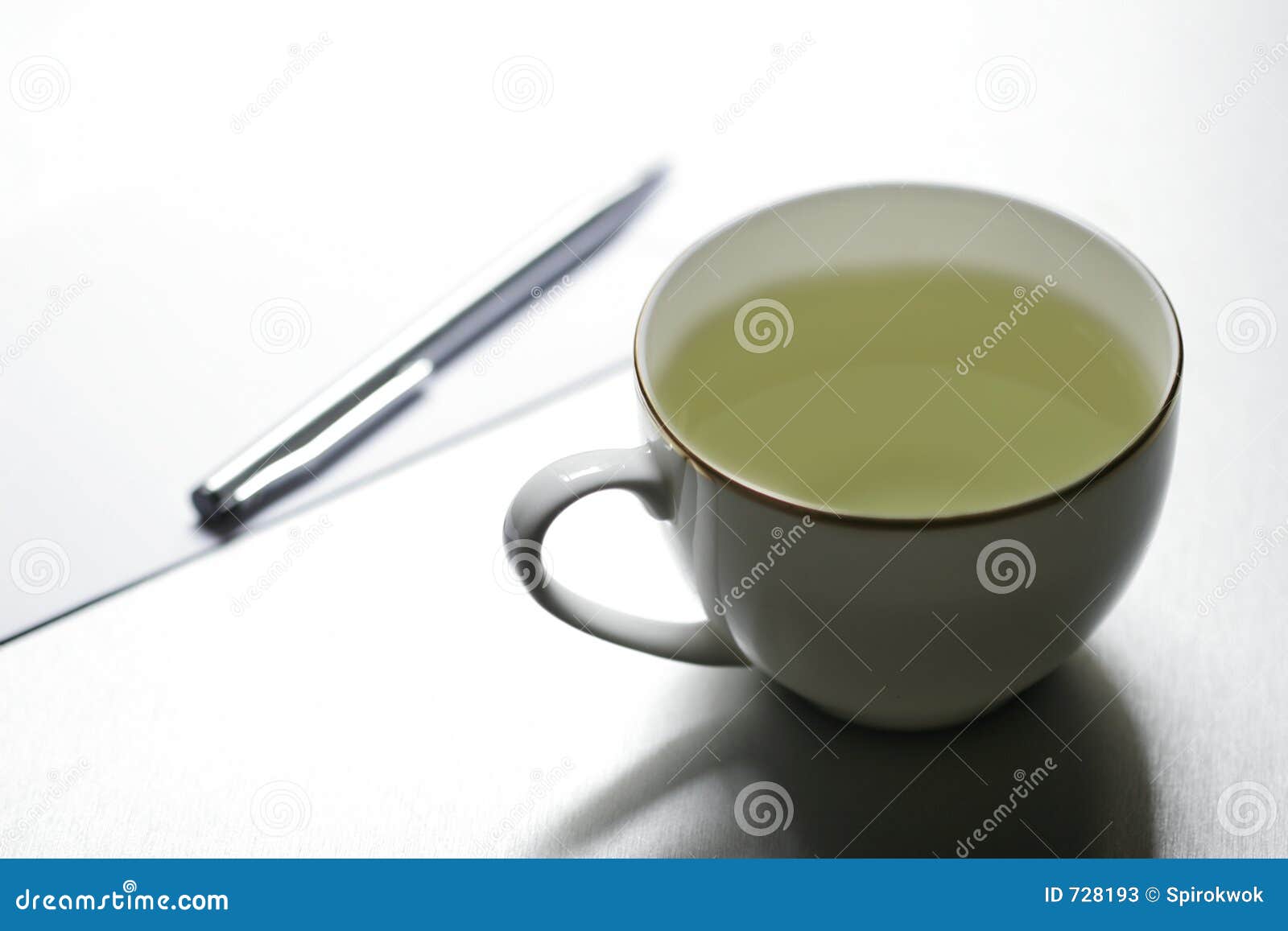 Chá cup_001 imagem de stock. Imagem de pena, relaxe, bebida - 728193
