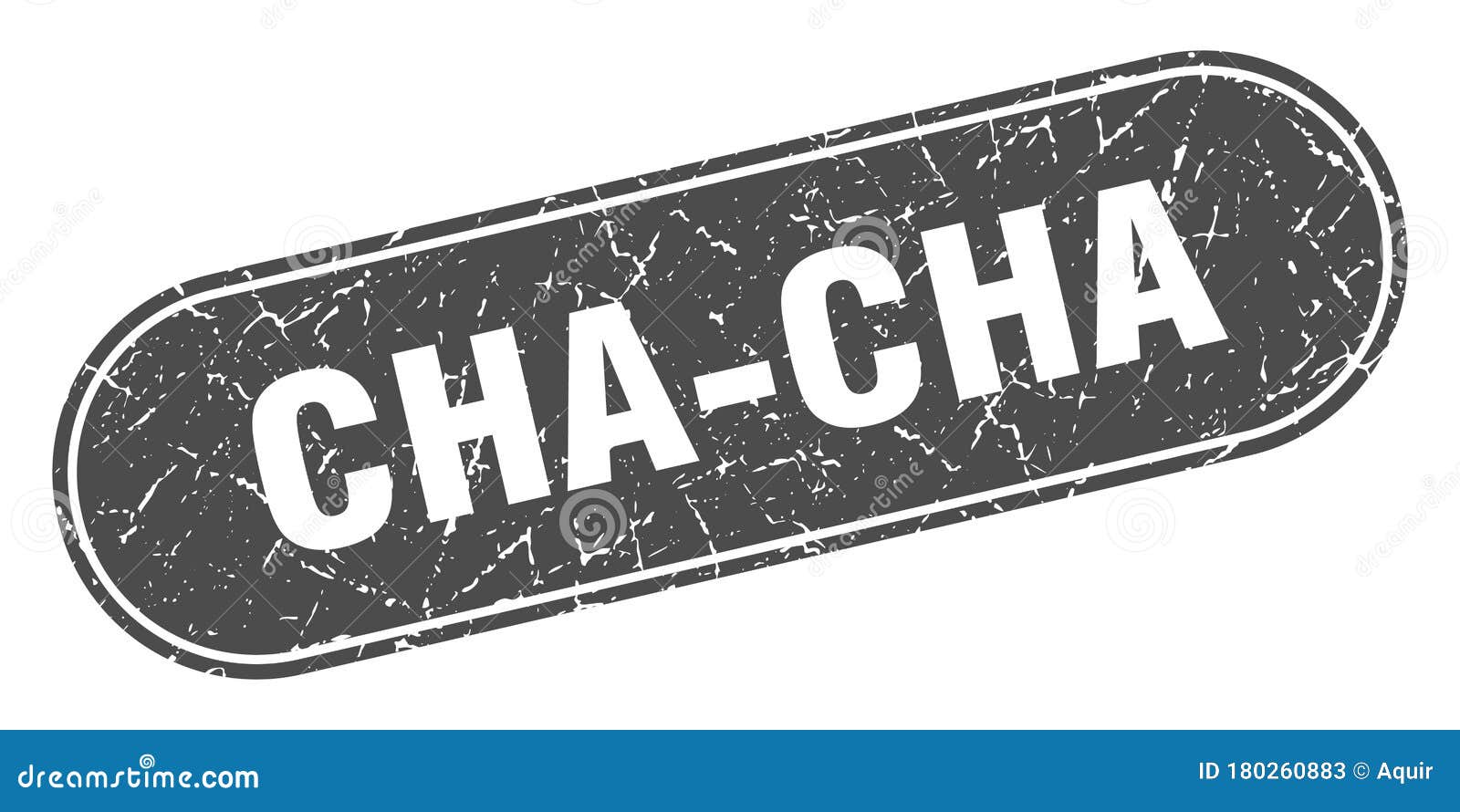 Cha-cha Sign. Cha-cha Grunge Stamp. Cartoon Vector | CartoonDealer.com ...