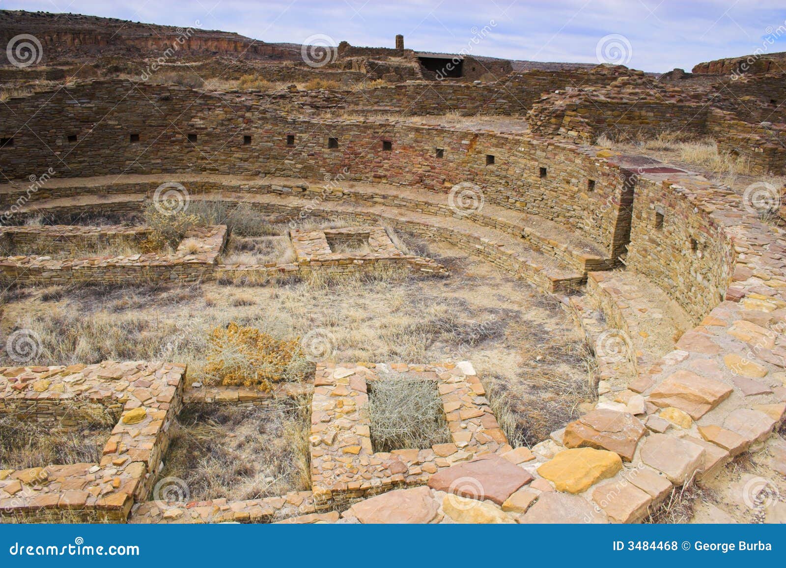 Chaco Culture stock photo. Image of historic, mexico, archeology - 3484468
