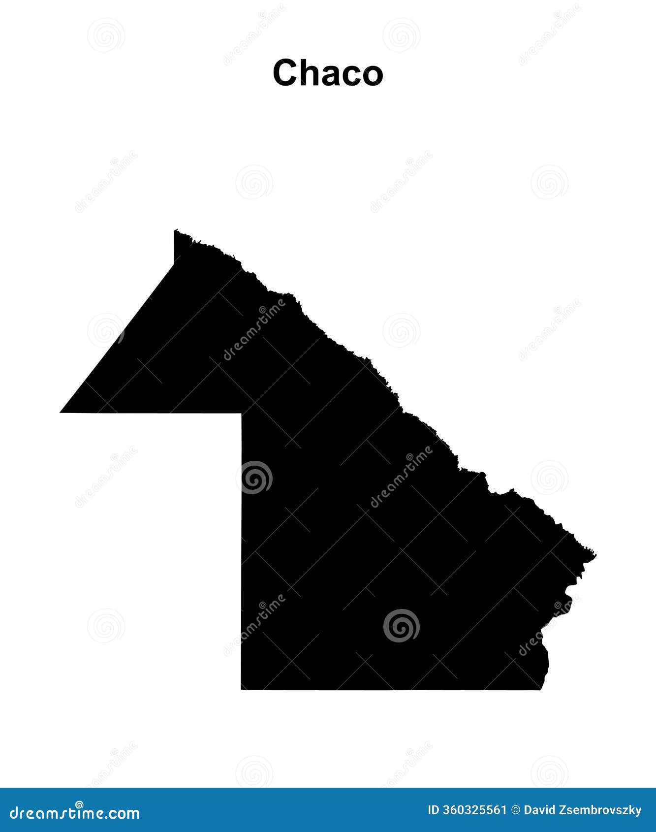 Blank Map Chaco Province Of Argentina. High Quality Map Province Of ...