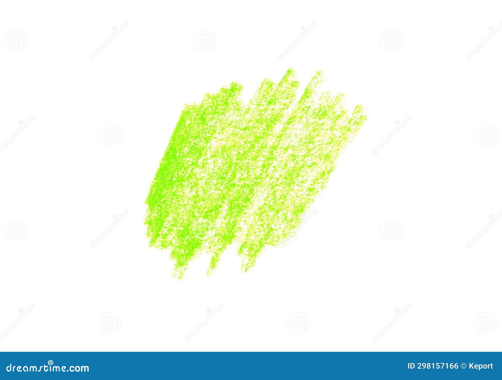 Chacoral Scribble with Green Color Stock Illustration - Illustration of ...
