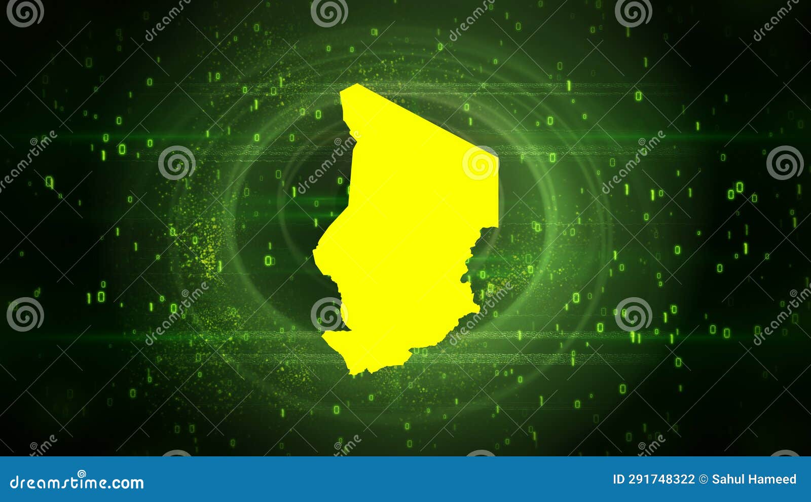 Chad 3D Map Background Royalty-Free Stock Image | CartoonDealer.com ...