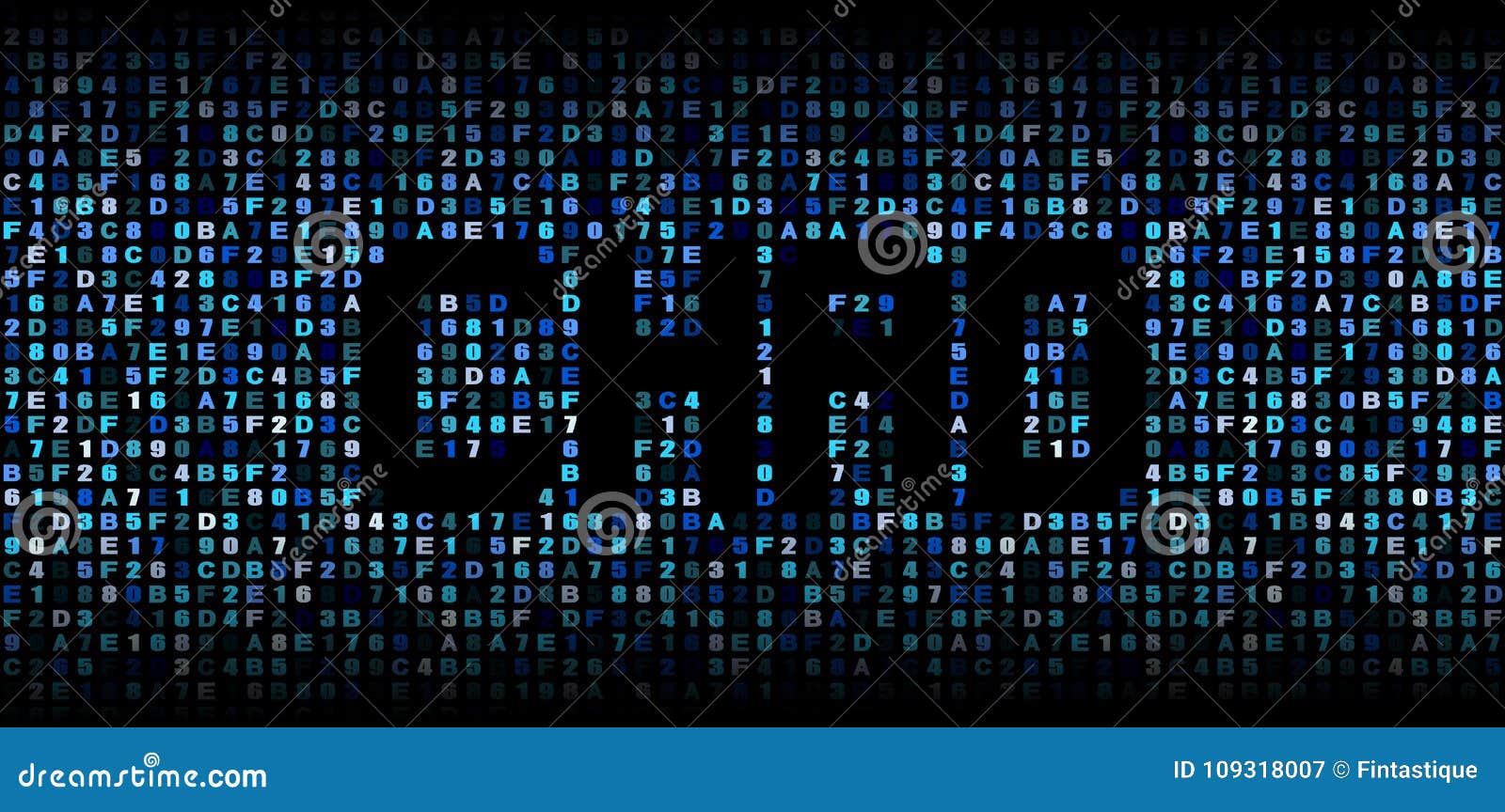 Chad Text on Hex Code Illustration Stock Illustration - Illustration of ...